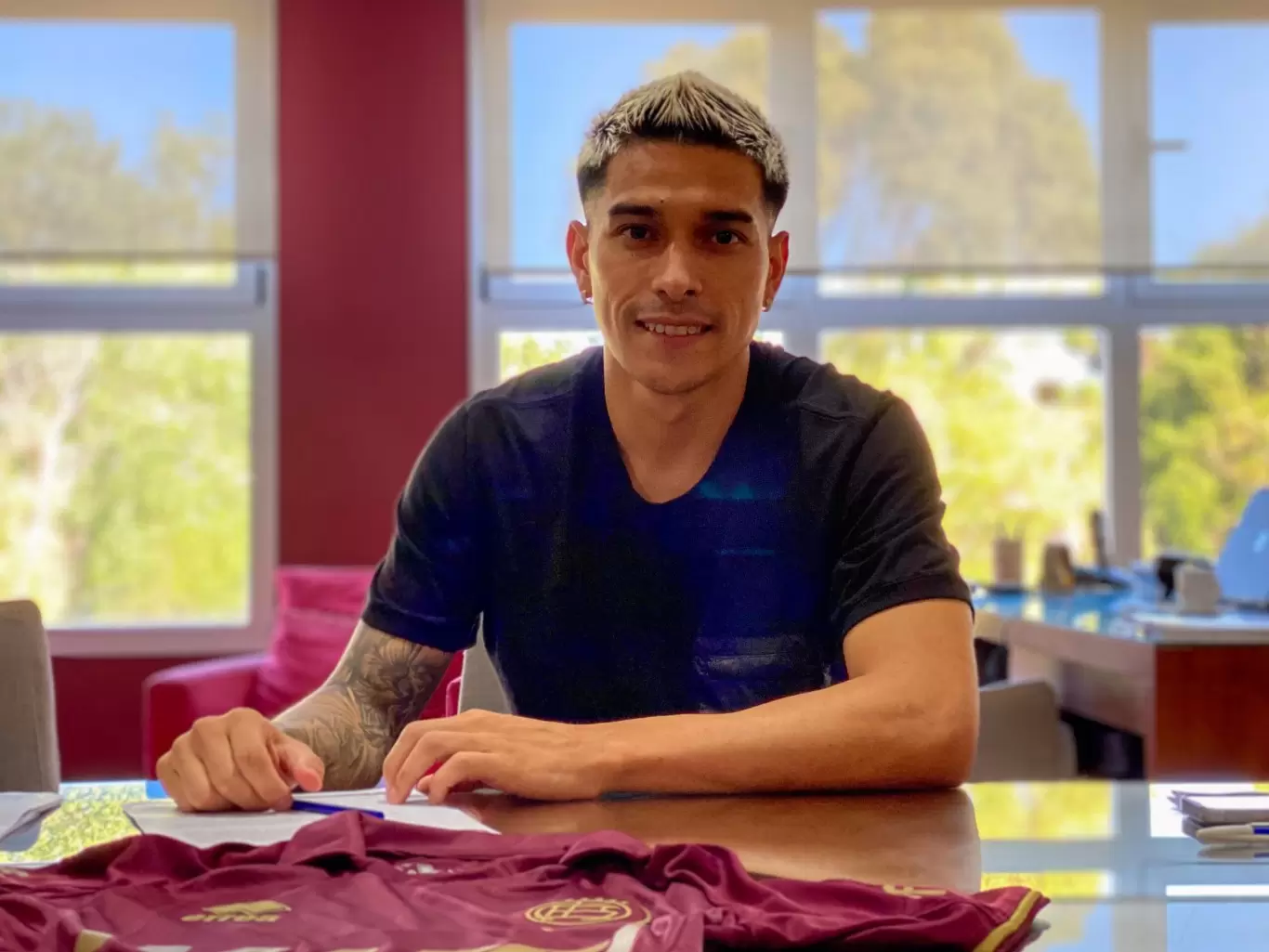 Fabio Álvarez: "Estoy contento por el club y el rendimiento del equipo ...